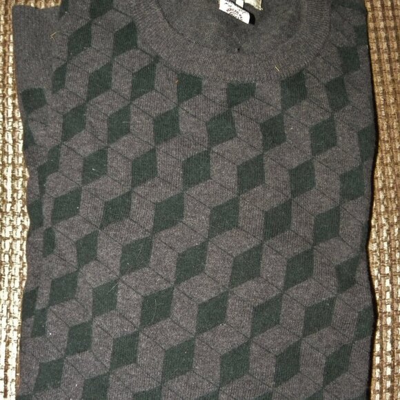 American Rag | Sweaters | Men Size Large Green Grey Sweater By American ...